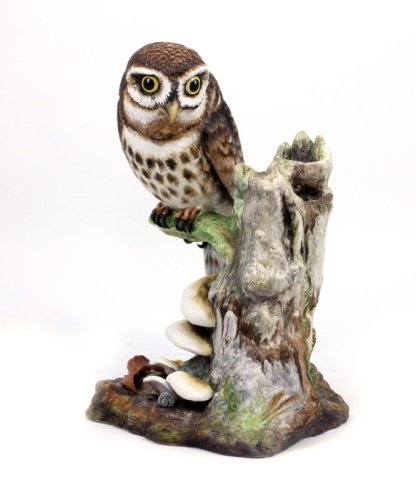 BOEHM PEARCHED OWL FIGURINE LIMITED EDITION