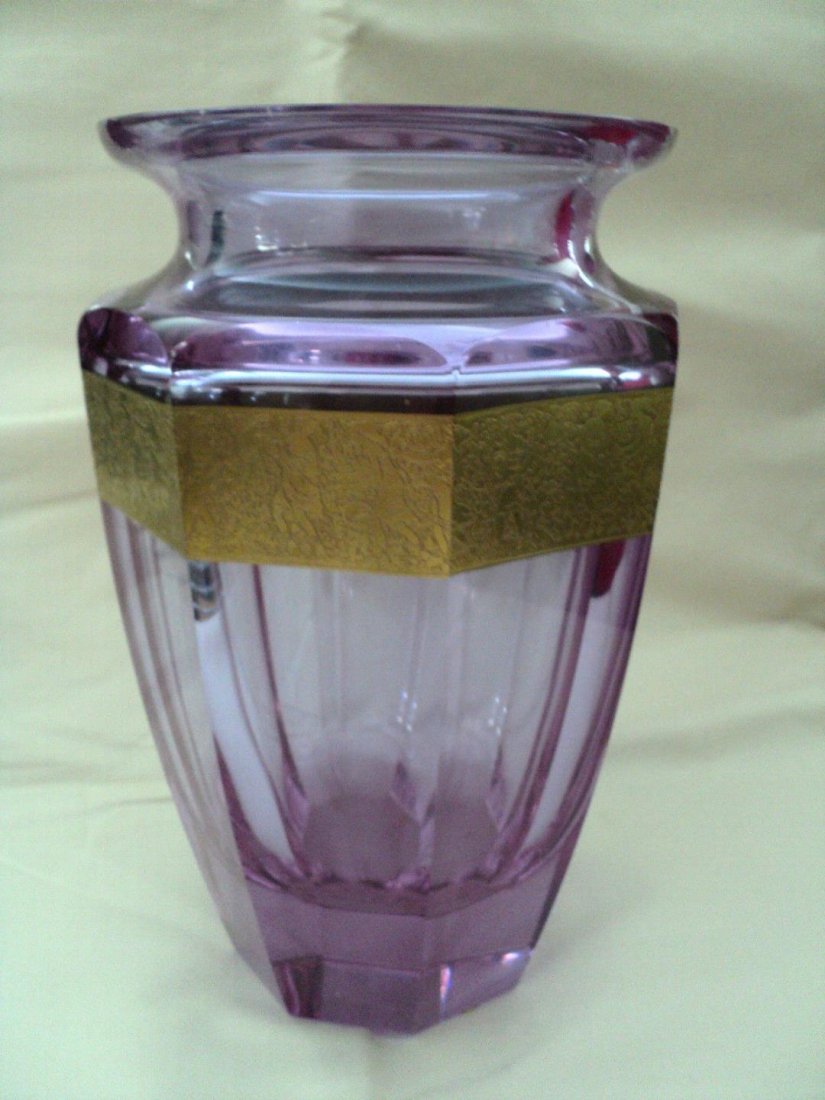 MOSER ALEXANDRIT "SOVEREIGN" VASE