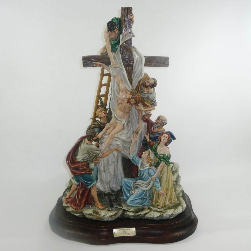 Capodimonte Porcelain -The Deposition (Michelangelo)