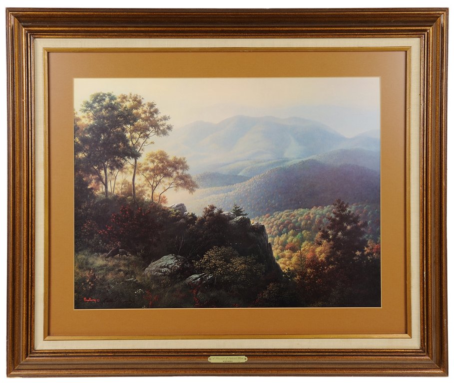 DALHART WINDBERG, (AMERICAN, 1933 - ), "A FLOURISH OF