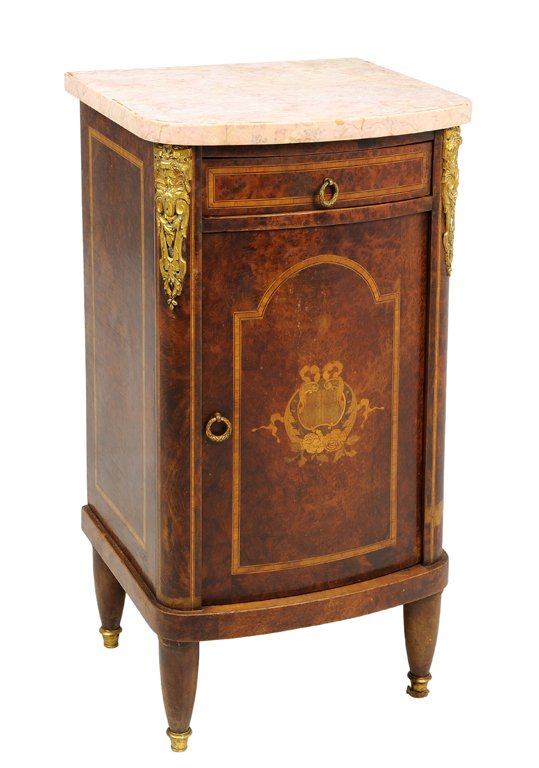 A FRENCH LOUIS XVI STYLE BURLWOOD AND MARQUETRY CABINET - Jan 09, 2014 ...