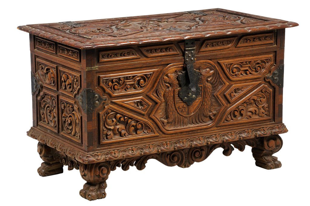 A CONTINENTAL GOTHIC REVIVAL CHEST - Jun 19, 2014 | Morton Auctioneers ...