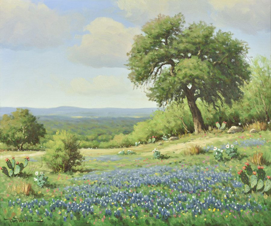 DON WARREN, (American, 1935-2006), Texas Spring