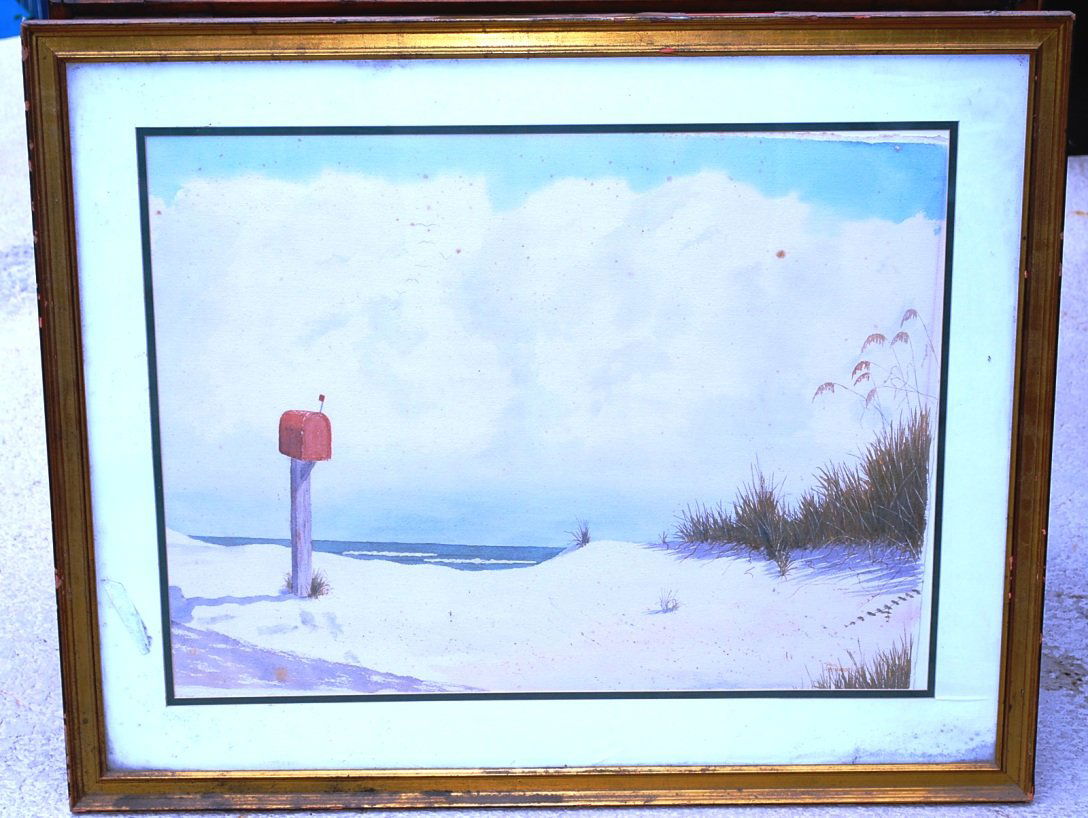 Watercolor, Paul Patterson, St Simons Artist