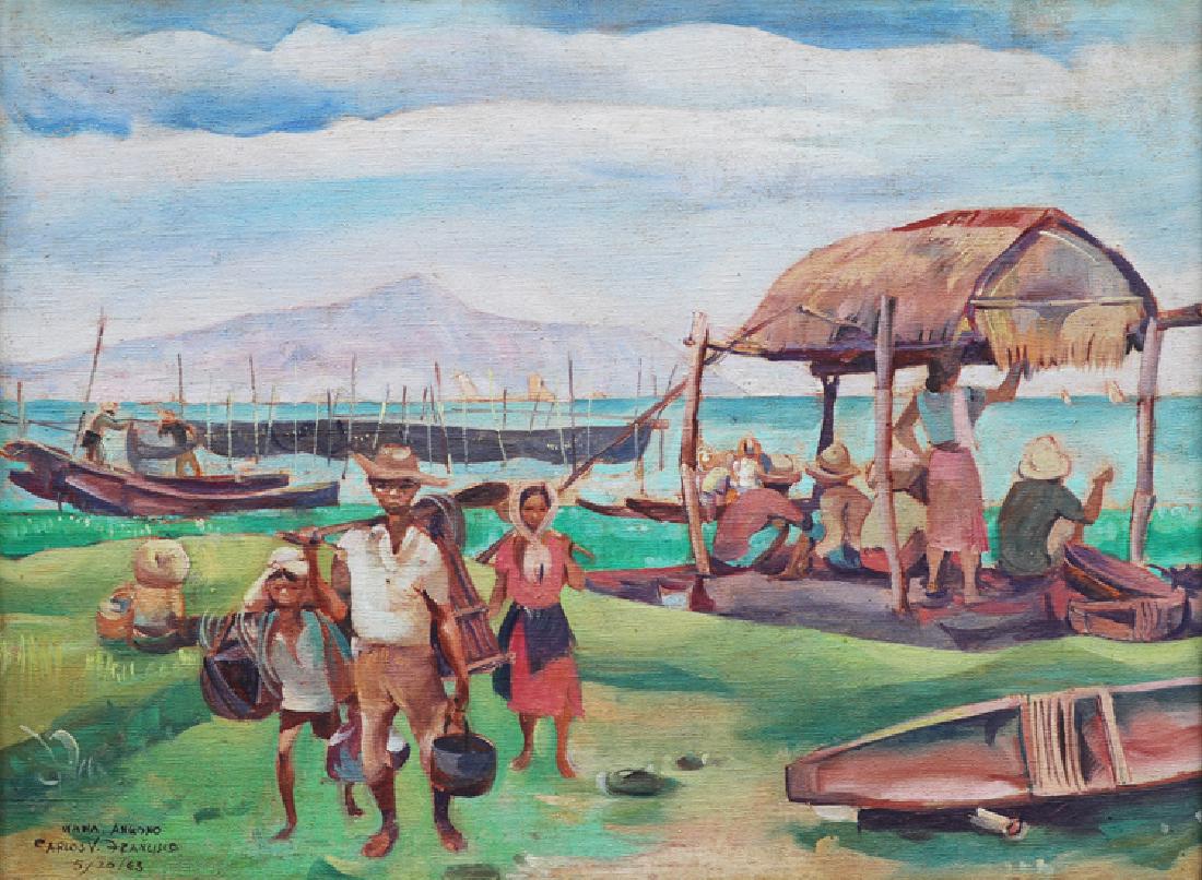 Carlos "Botong" Francisco (1912-1969) - Dec 02, 2017 | Leon Gallery in ...