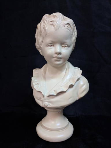 Vintage Signed Alexander Backer Child Bust