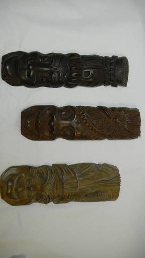 Wooden Cuban Masks