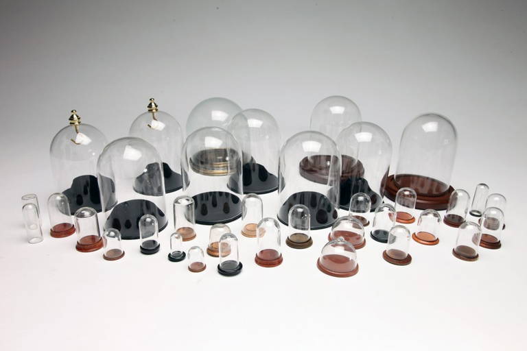 Large Group Of Dollhouse Miniature Display Domes