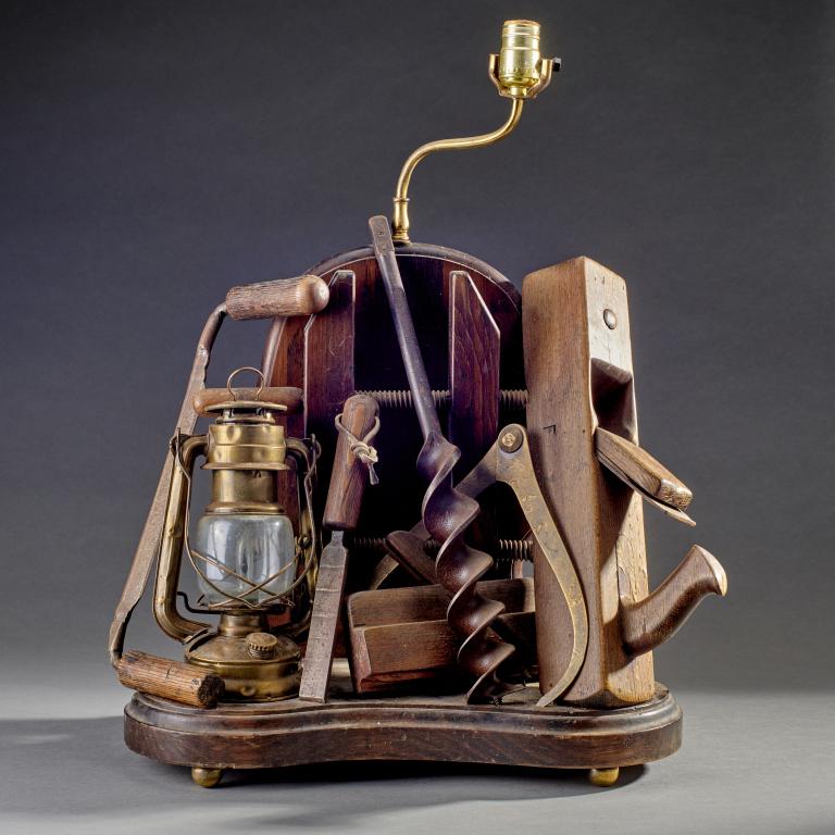 Nightwatch Lamp Co. Tool Lamp Auction