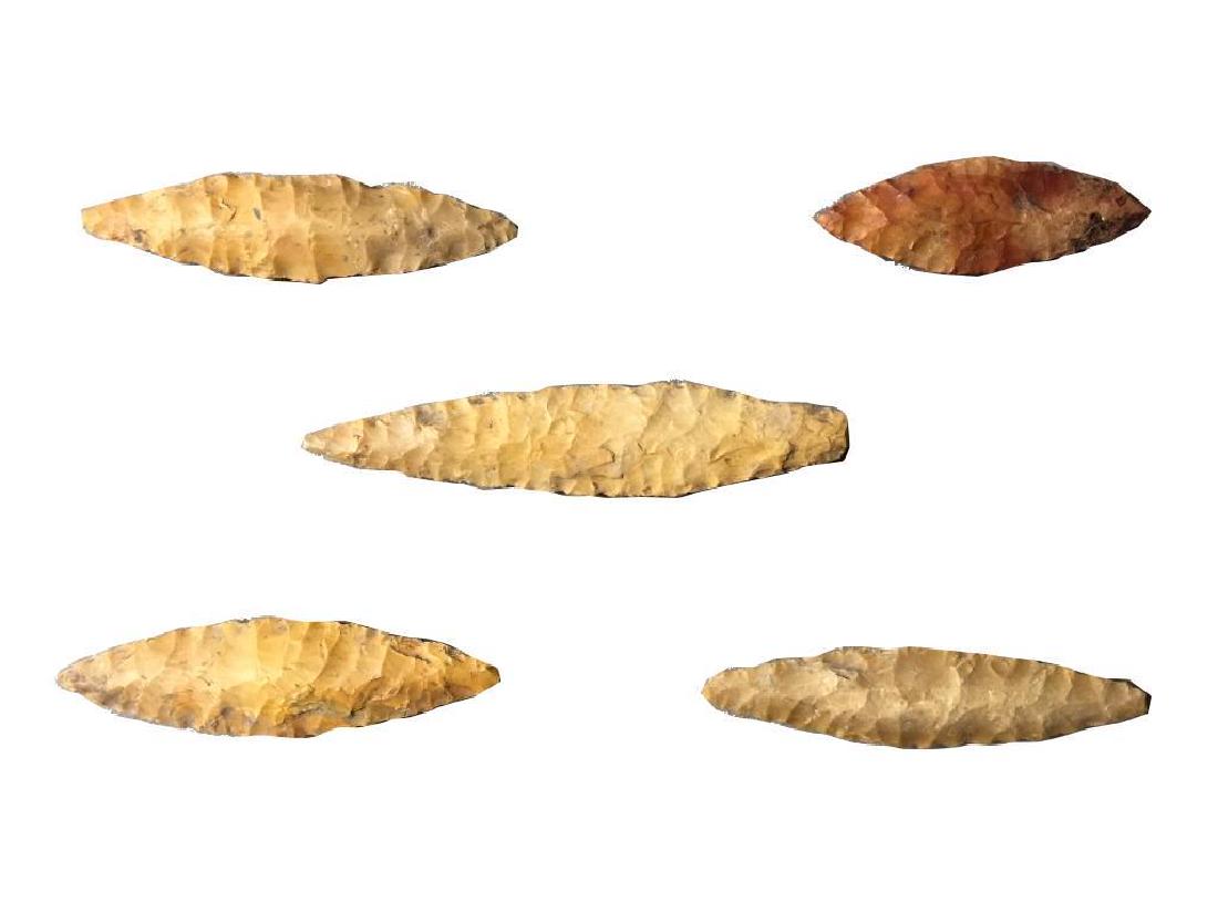Stone Age Arrowhead Points, Artifacts