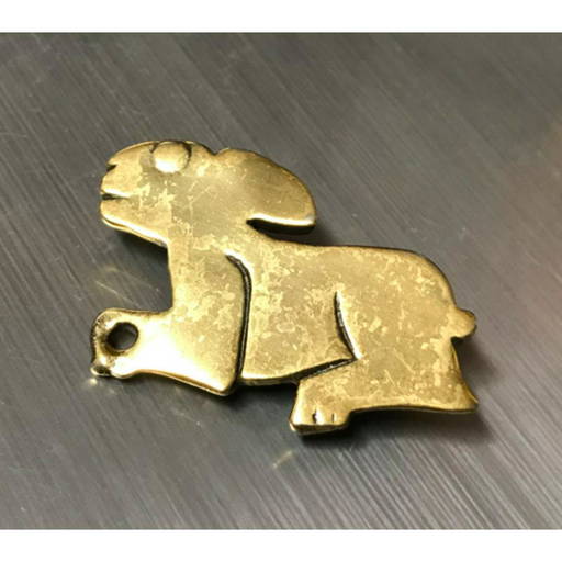 Vintage Alva Museum Rabbit Brooch