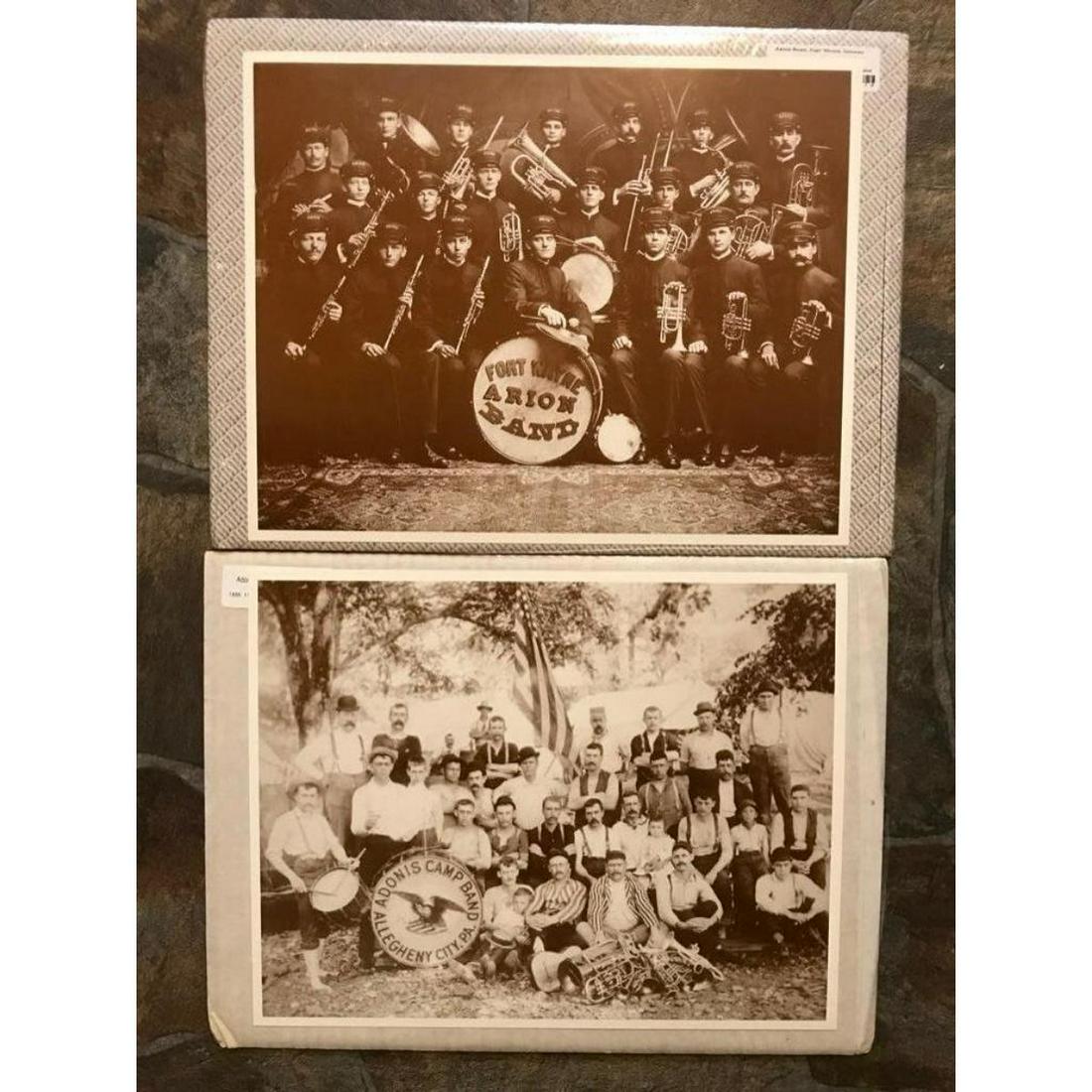 Pair Of Victorian Era Bands, Photo Prints