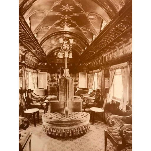 Pullman Observation Car World's Fair 1893 Photo Print