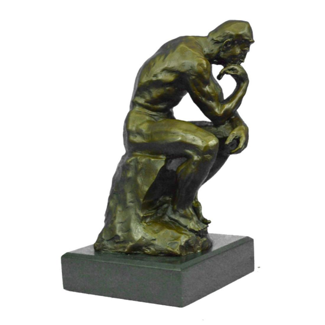 After Rodin, The Thinker Bronze Sculpture - Jan 28, 2023 | Connoisseur ...