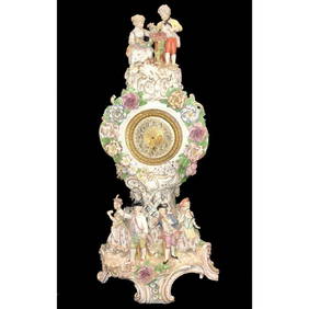 Dresden Porcelain Clock. Musical Figures - Aug 22, 2012 | Carstens ...
