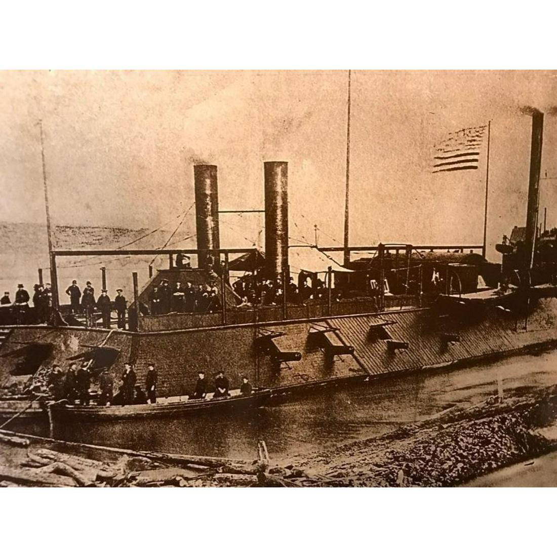 Buy U.s.s. Cairo Civil War Ironclad Ship | Connoisseur Auctions In Ga