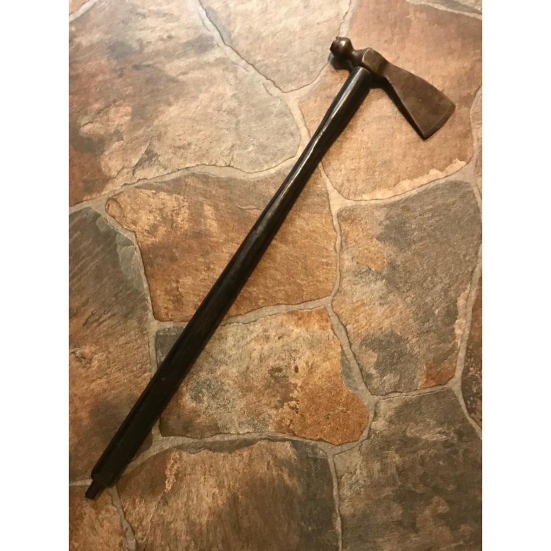 19thc Native American Tomahawk Peace Pipe Auction