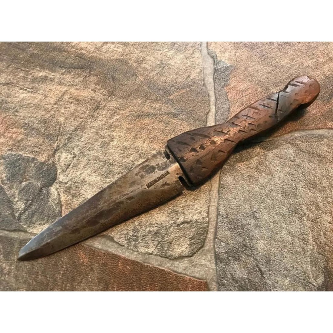 19thc Native American Plains Indian Trade Dag Knife Auction