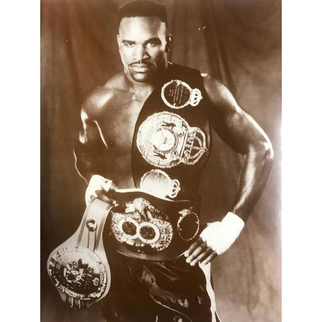 Evander Holyfield Heavyweight Boxing Photo Print Auction