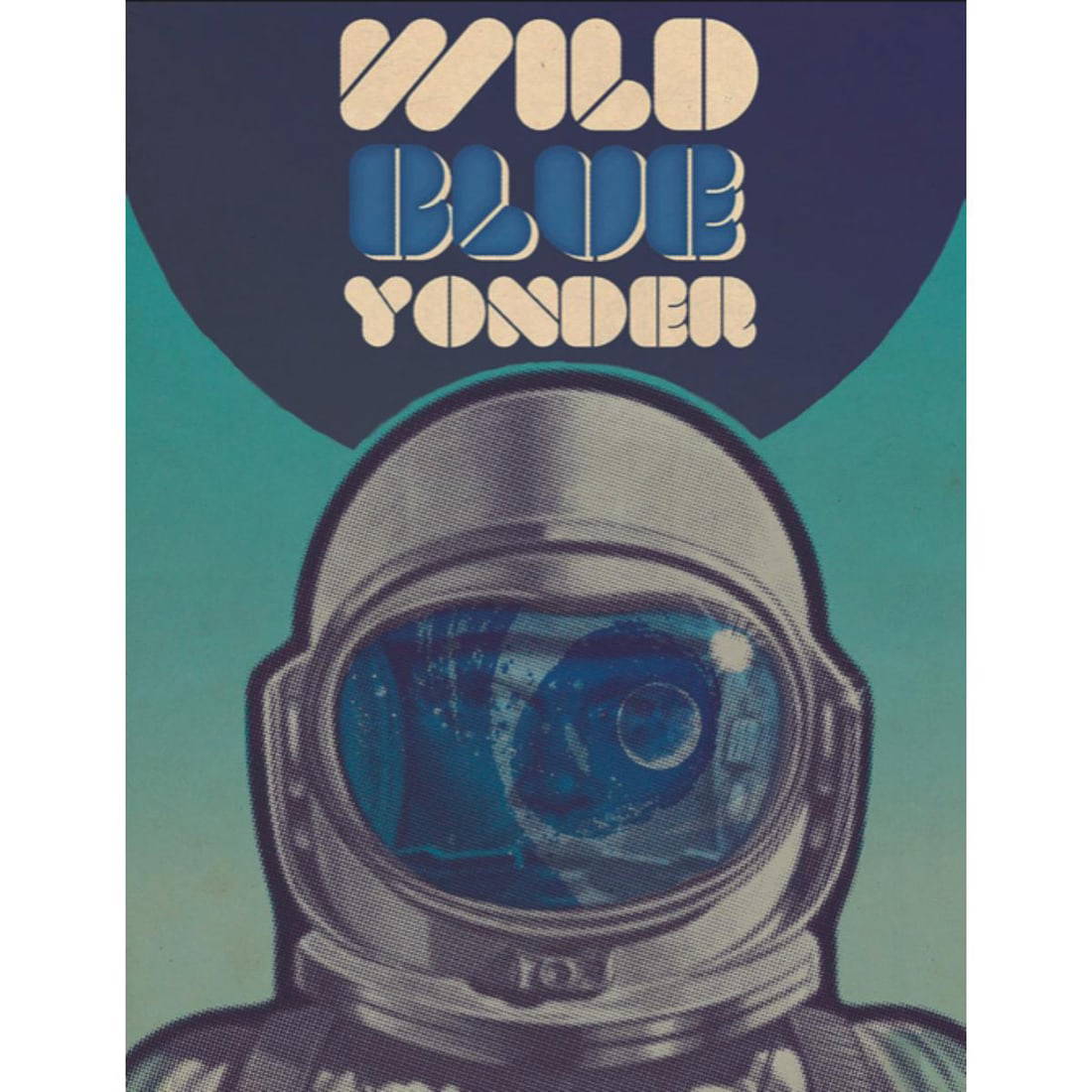 Wild Blue Yonder Astronaut Metal Sign Auction