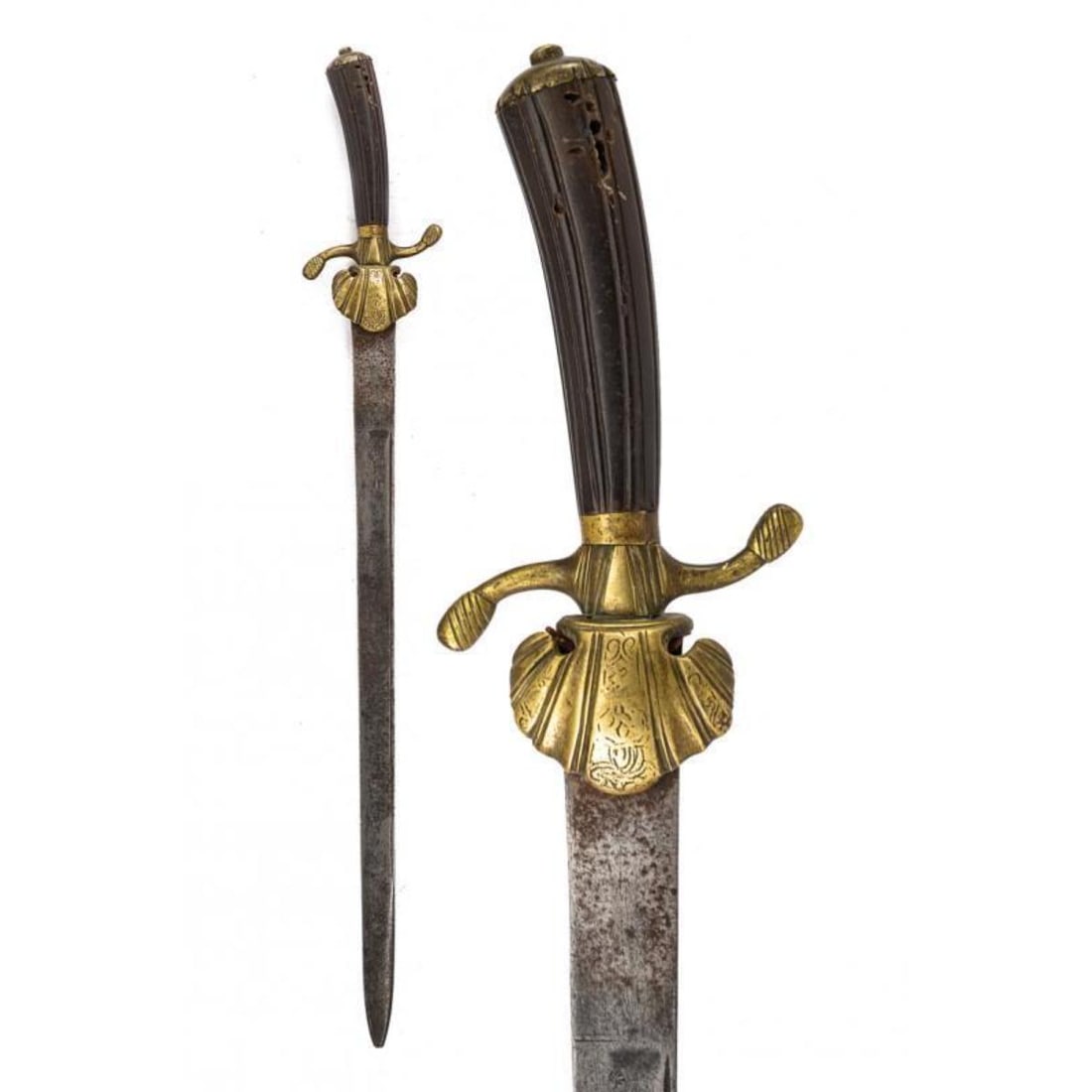 18thc German Hunting Paloscio Sword Auction