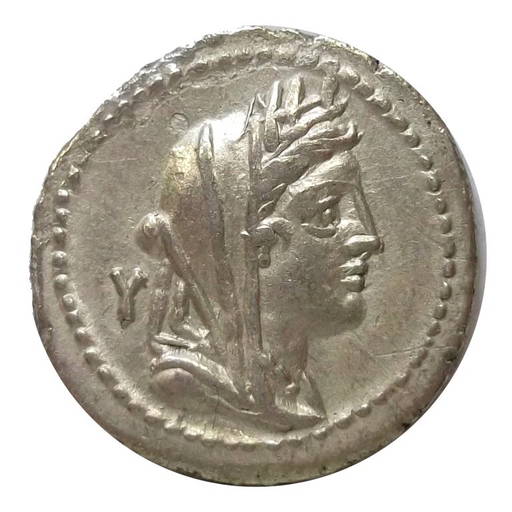 Rare Ancient Roman Denarius Coin 104 Bc