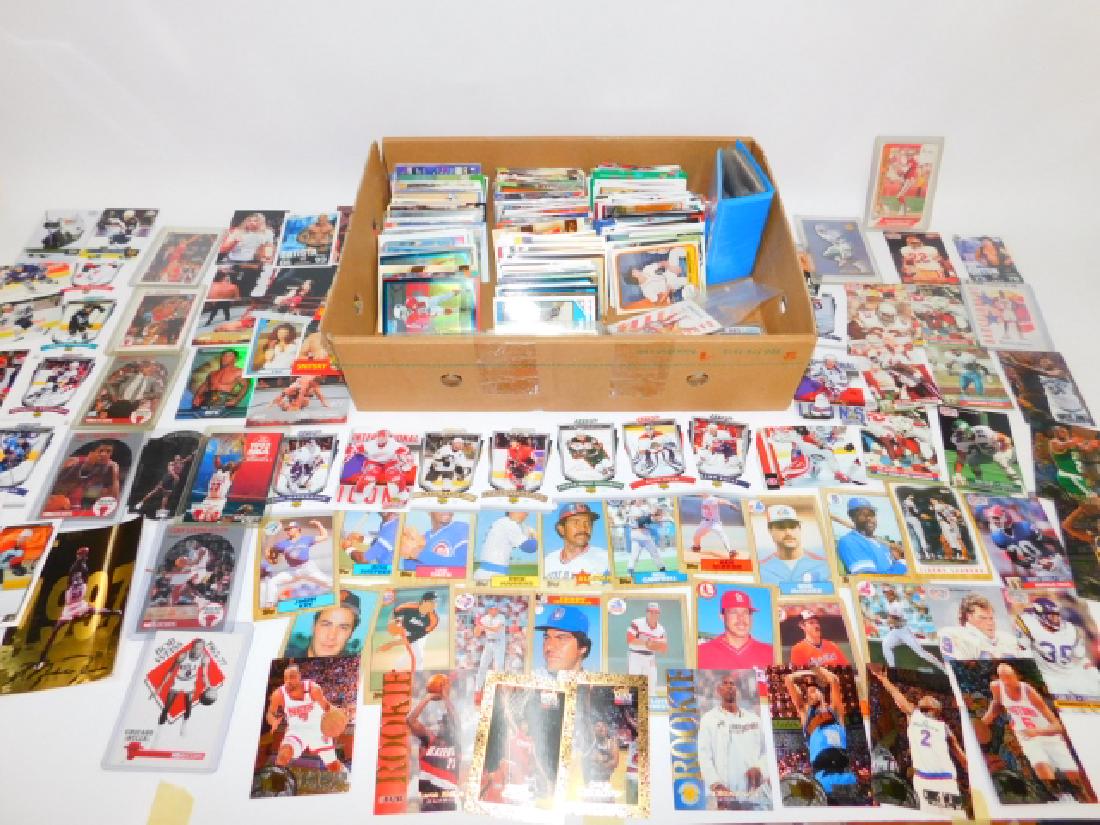 Large Collection Of Sports Memorabilia Cards