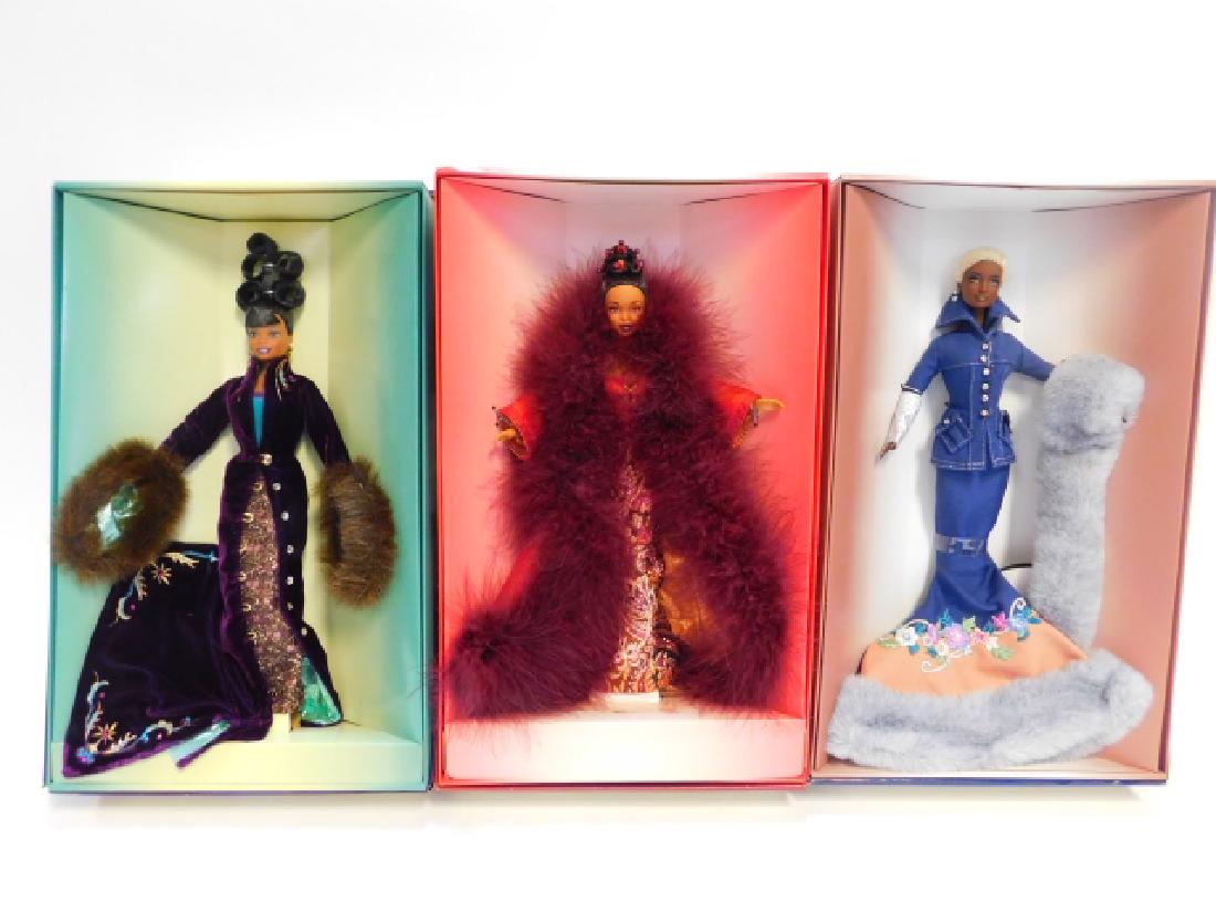 3 Byron Lars Barbie Dolls