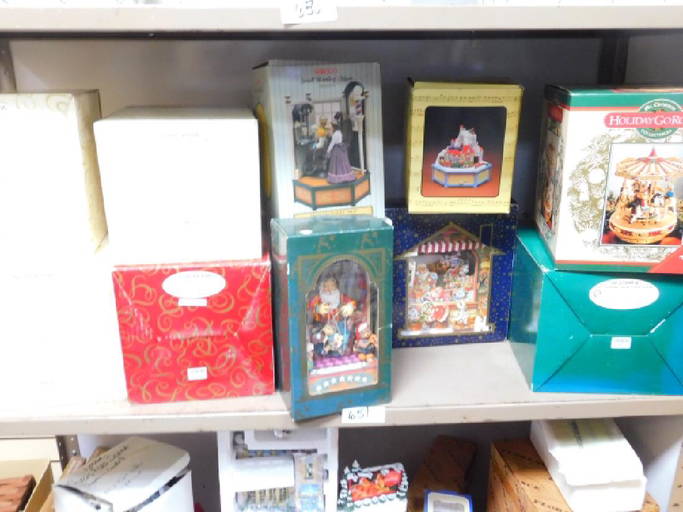 Large Assortment Of Music Boxes