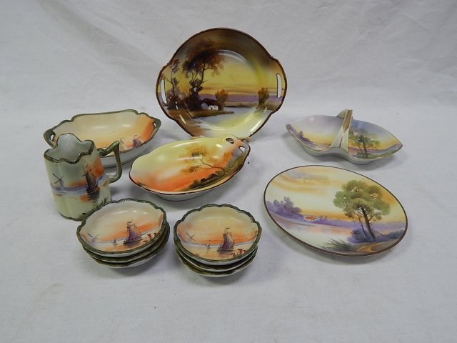 HAND PAINTED NIPPON DISHES