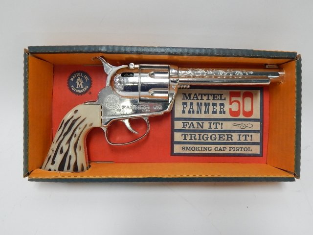 TOY MATTEL FANNER 50 PISTOL