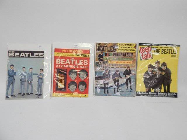 4 Beatles Magazines