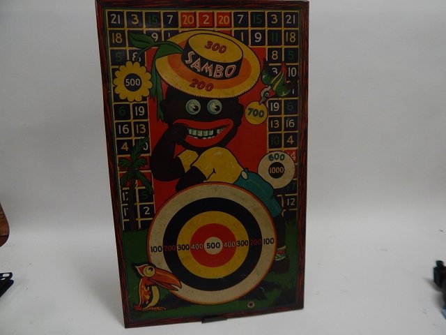 Wyandotte Toy Co. Sambo Tin Target Game - Oct 05, 2014 | Showtime ...
