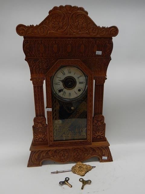 WM L GILBERT CLOCK CO MANTEL CLOCK