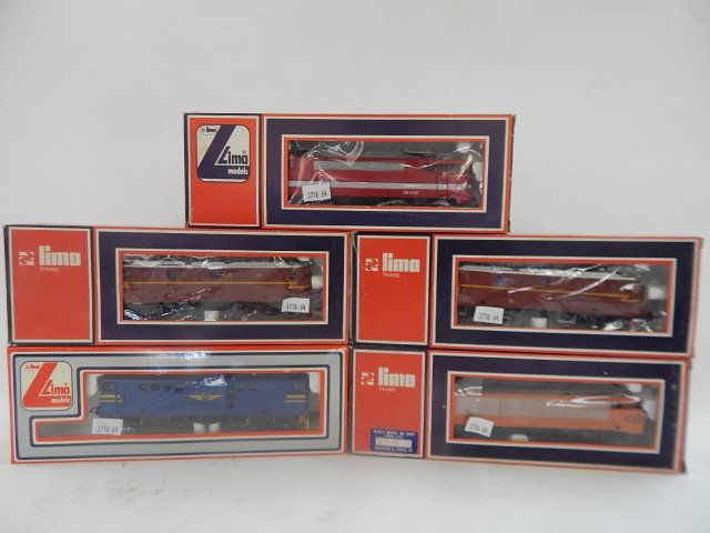 5 Lima Ho Train Cars