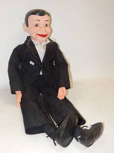 Vintage Charlie Mccarthy Ventriloquist Doll
