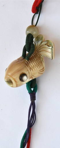 Jade Goldfish Plaque