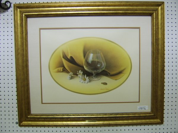 171: HAND SIGNED DALHART WINDBERG PRINT "REFLECTIVE ELE