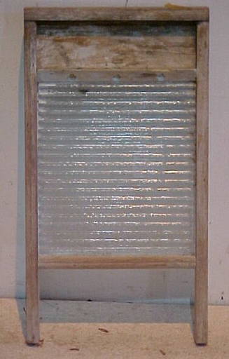 Glass Rub Board