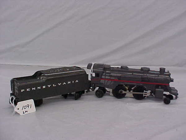 1091: Lionel 8141 w/tender sound of steam