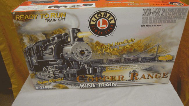 8628: 31990 Lionel copper range mine train
