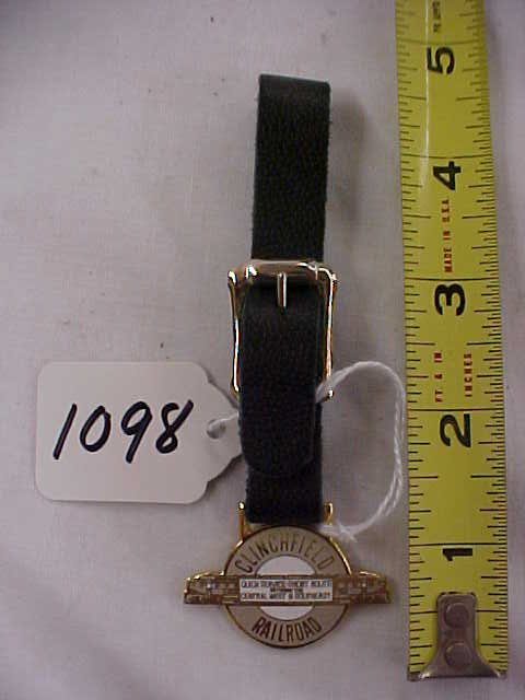 Clinchfield Railroad Watch Fob