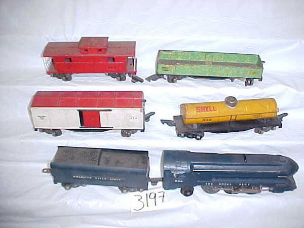 American Flyer 556 Locomotive, Tender