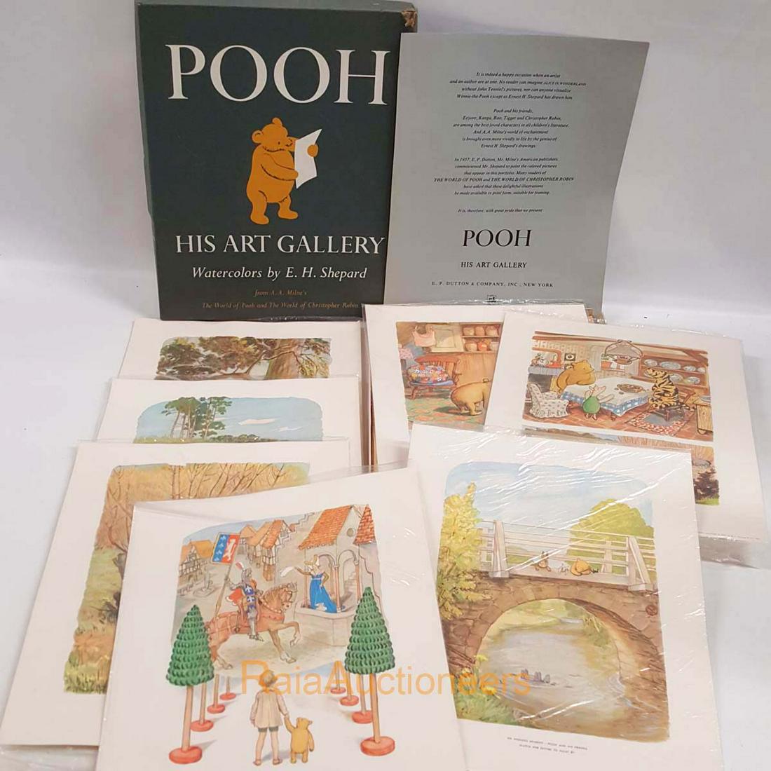 POOH His Art Gallery E H Shepard Watercolor prints - Nov 23, 2019 ...