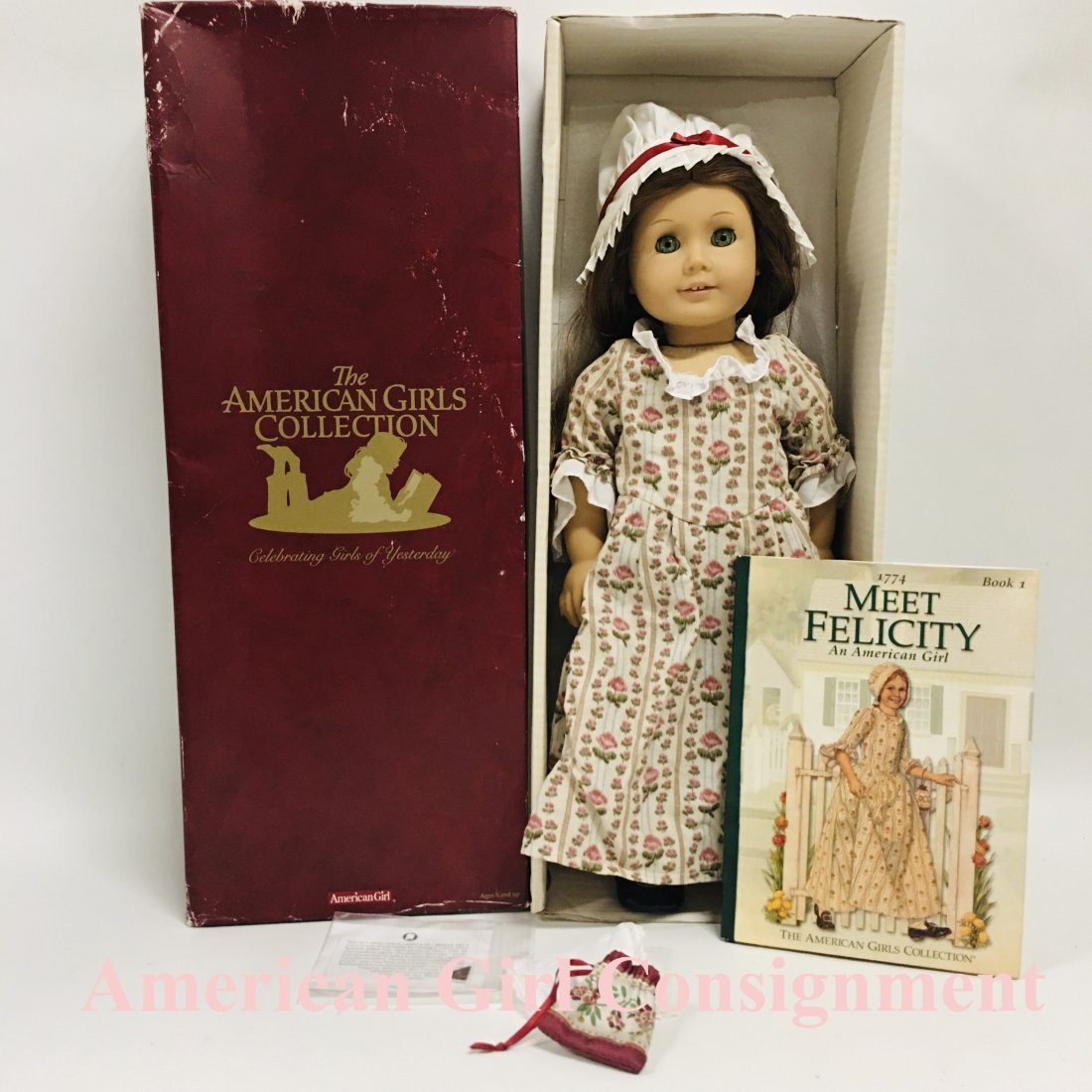Pleasant Company American Girl Felicity Doll with Book and Box - Aug 24 ...