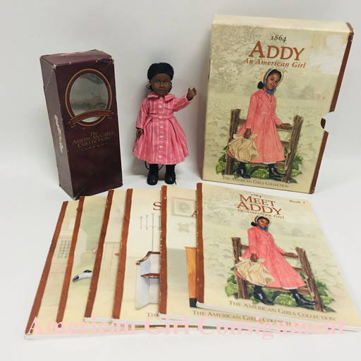 American Girl Mini Addy Doll With Book Collection