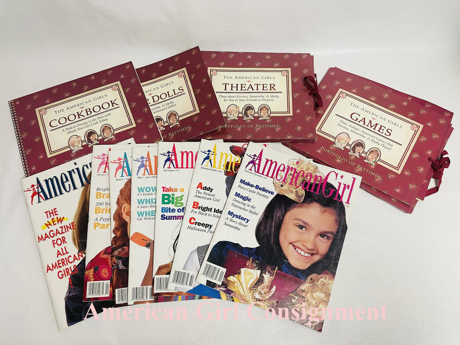 American Girl Doll Magazines And Craft Pamphlets Auction