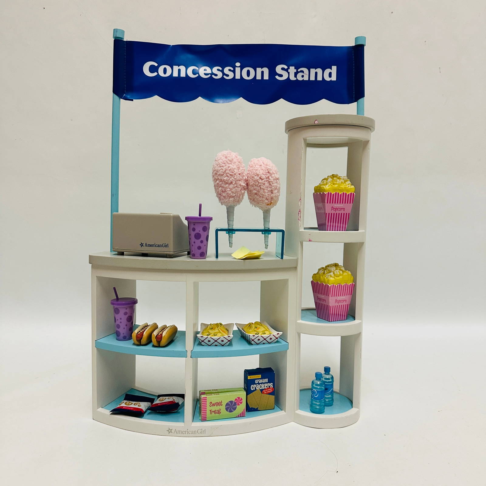American Girl Doll Concession Stand With Treats Auction
