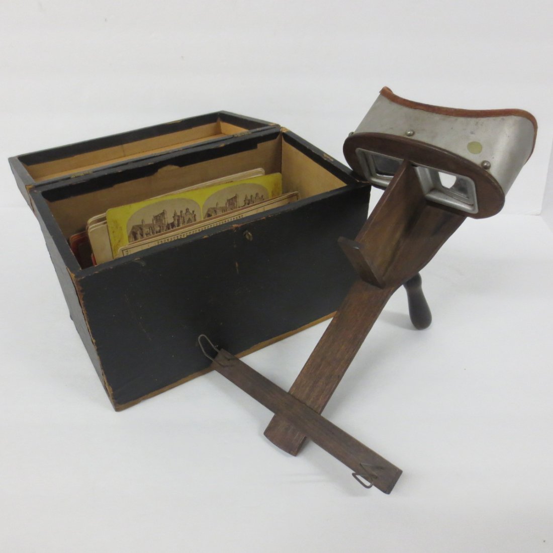 Stereopticon with Box of slides