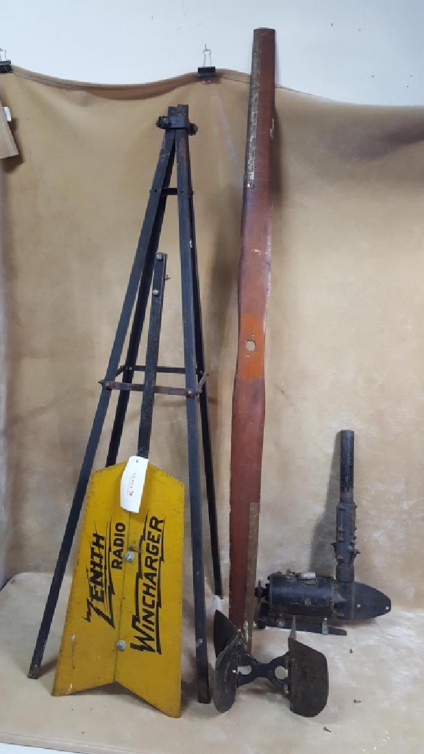 Zenith Radio Wincharger Vane & Propeller